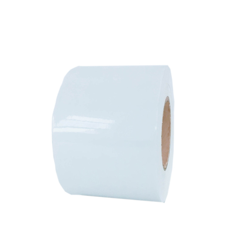 Milky PE Clear Blank BOPP Labels Movable Glue Water Resistant