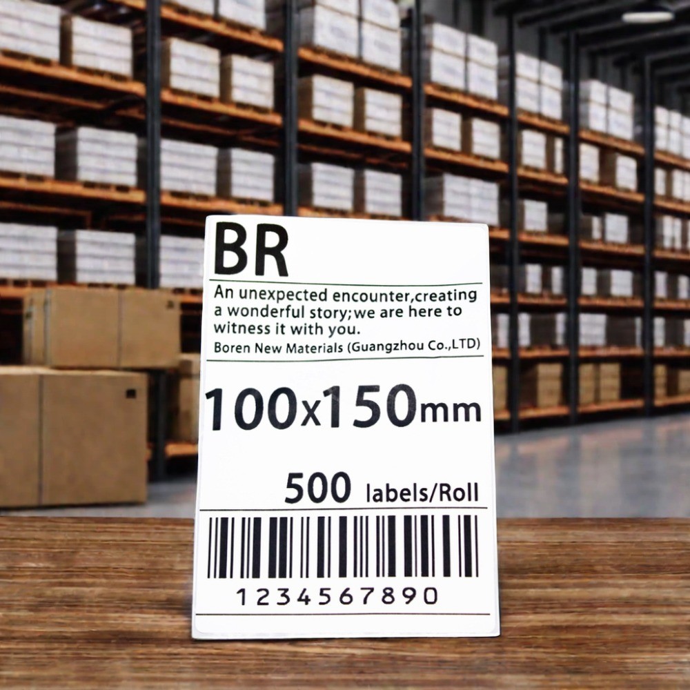 100x150x500 Packaging Labels Logistics Sheet and Express Sheet with ...